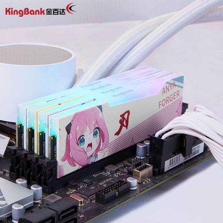 Jinbaida Memory Stick ddr5 6400 32G Edge RGB Light Bar Customized Two ...