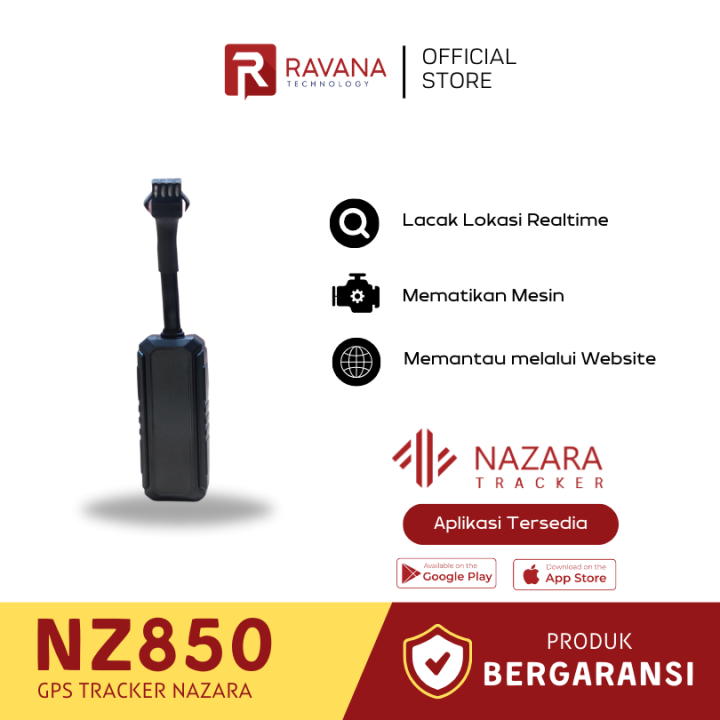 Nazara GPS Tracker NZ850 Lacak Lokasi dan Matikan Mesin | Lazada Indonesia