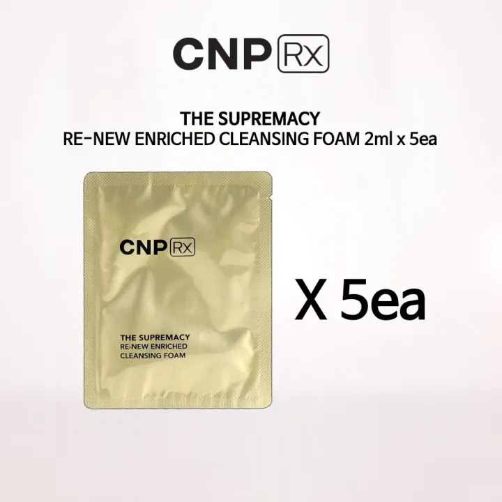 CNP Rx THE SUPREMACY RE-NEW ENRICHED CLEANSING FOAM 2ml x 5ea / Firming ...