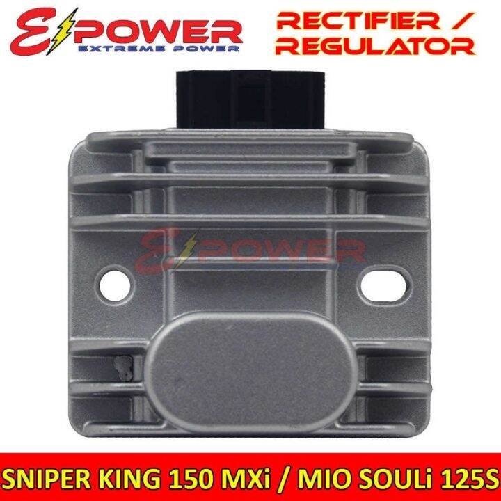SNIPER 150 KING MXi/ MIO SOULi 125S RECTIFIER REGULATOR E POWER | Lazada PH