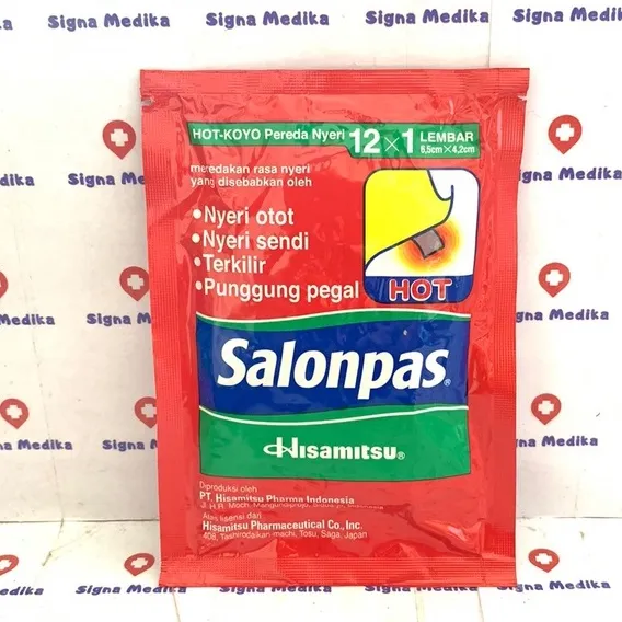 SALONPAS HOT KOYO isi 12 Lembar - Koyo Pereda Nyeri | Lazada Indonesia