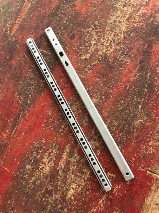 Thickened Narrow Rail17mmWide Two-Way Sliding Porous Slide Rail Two ...