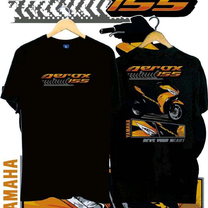 KAOS CLUB YAMAHA AEROX 155/ TSHIRT DISTRO SABLON DTF | Lazada Indonesia