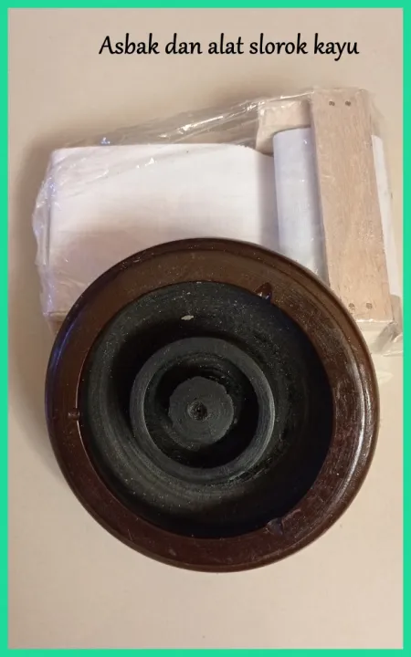 Asbak kayu dan Alat Slorok Kayu Manual | Lazada Indonesia