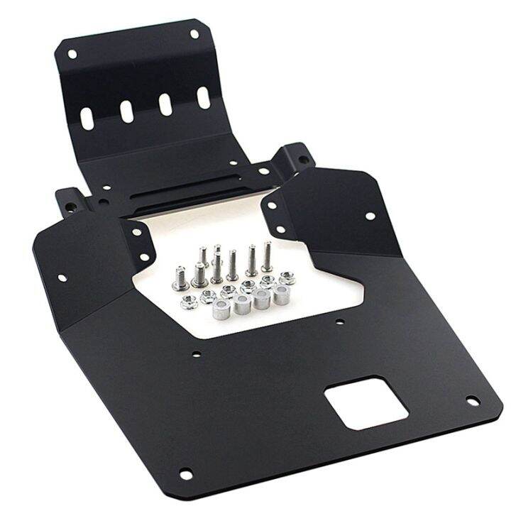 Motorcycle Under Engine Base Chassis Cover Skid Plate Belly Pan ...
