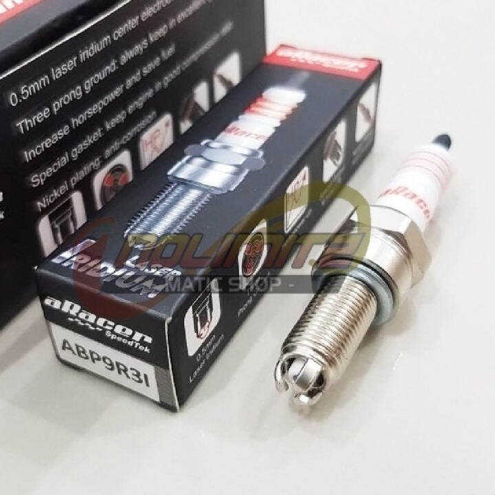 Busi Racing Laser Iridium aRacer ABP9R3I NMAX Aerox 155 PCX Vario 150 | Lazada Indonesia