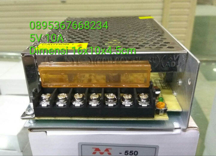 Power Supply 5V 10A Adaptor 5V 10A | Lazada Indonesia