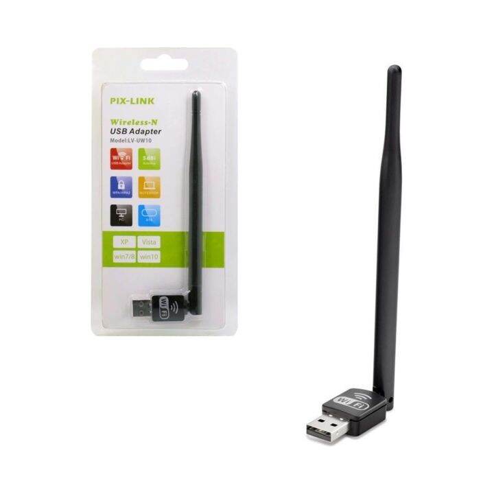 PIX-LINK WIRELESS-N USB ADAPTER LV-UW10 | Lazada PH