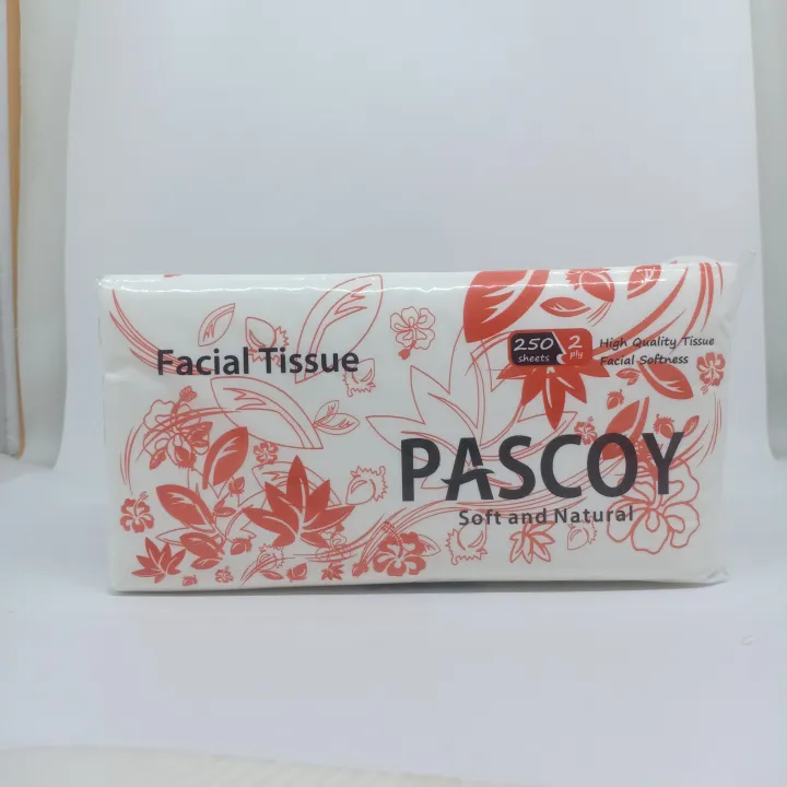 Tissu PASCOY 250'sheet 2 ply / Facial tisu 250 pascoy | Lazada Indonesia
