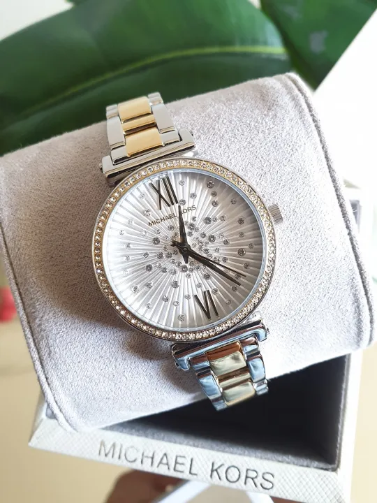 Guaranteed Original Michael Kors MK3972 Sofie Quartz Two Tone Gold ...