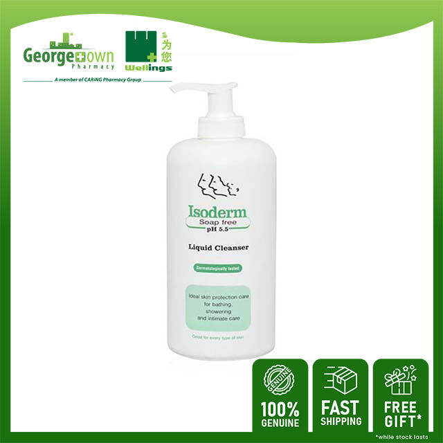 ISODERM SOAP FREE PH5.5 LIQUID CLENSER 500ML | Lazada