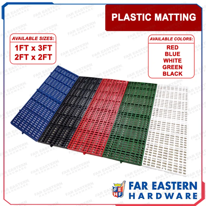 Plastic Matting / PVC Flooring 1ft x 3ft | 2ft x 2ft | Lazada PH