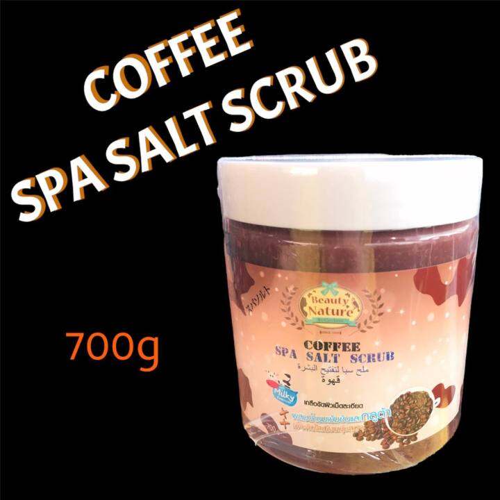 READY STOCK -COFFEE SPA SALT SCRUB BODY SCRUB VIRAL 700g | Lazada