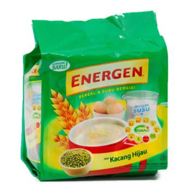 Energen Sereal Kacang Hijau Pack 300 gr (Isi 10 bungkus) | Lazada Indonesia