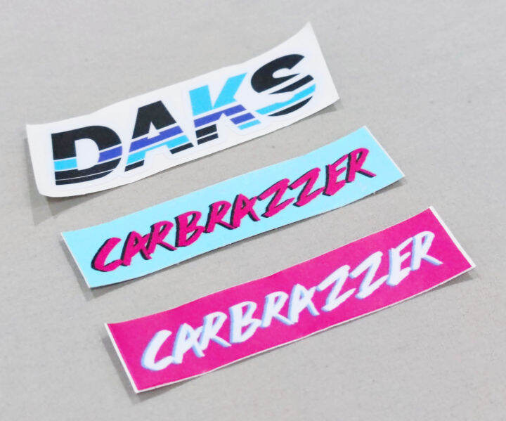Daks/Carbrazzer Sticker Bundle | Lazada PH