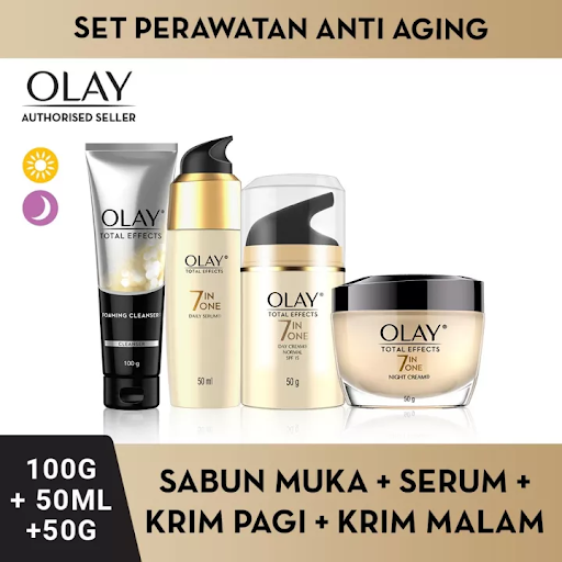 Olay Total Effects Special Eco-Pack Edition - Set Lengkap Anti Aging ...