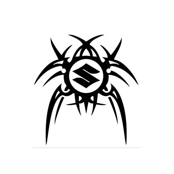 Tribal Sticker Suzuki Sticker 8cm x 8cm ( Gold ) | Lazada PH