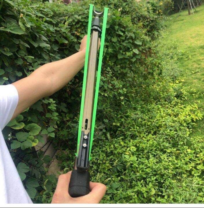 Fast-pressing and high-precision slingshot telescopic straight rod ...