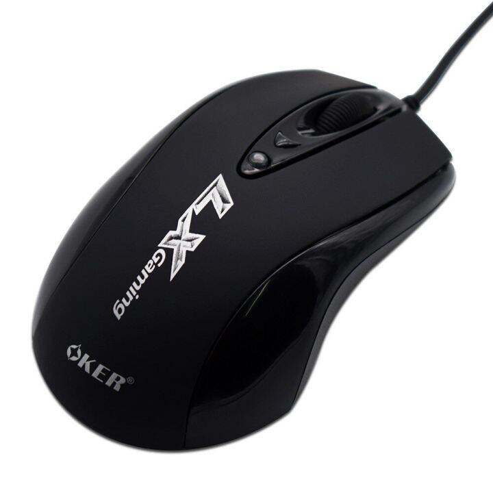 OKER GAMING-GRADE OPTICAL MOUSE LX-305 BLACK GAMING MOUSE | Lazada.co.th