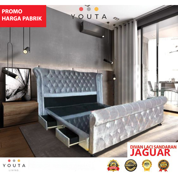 DIVAN DIPAN SANDARAN JAGUAR 2 LACI | Lazada Indonesia
