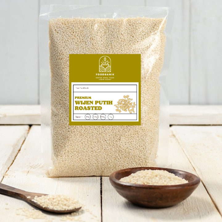 Wijen Putih Roasted 250 gr 500 gr | Lazada Indonesia