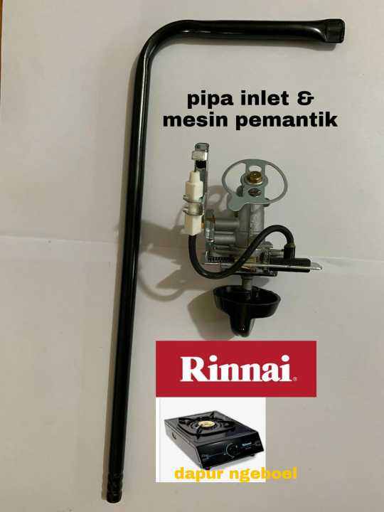 pipa inlet SET pemantik rinnai 1 tungku - pipa gas dan pemantik rinnai ...