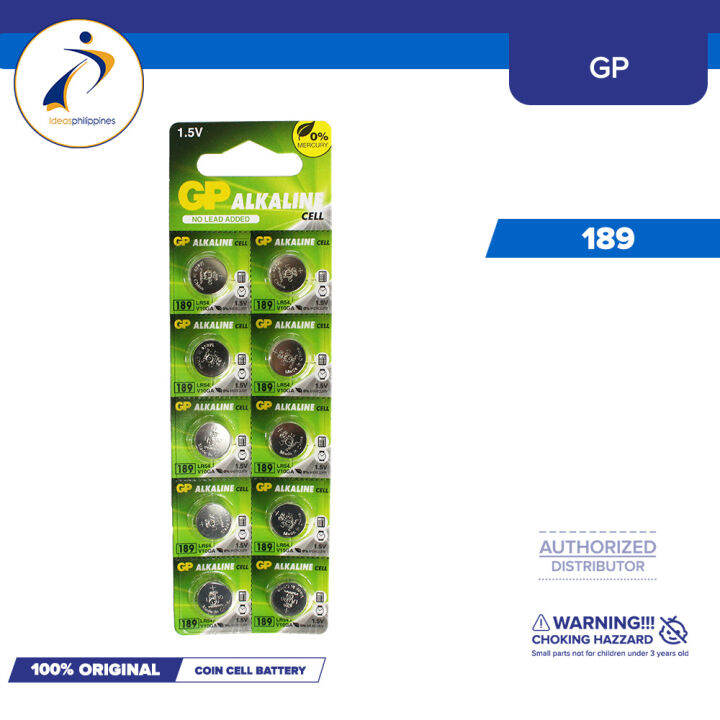 GP Alkaline Cell Battery 189 (LR1130) with options | Lazada PH