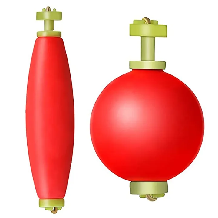 40x Fishing Bobbers Unweighted Bobbers Snap Float Snap on Floats for ...