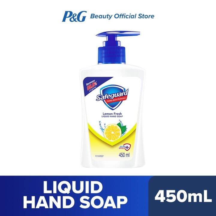 Safeguard Lemon Fresh Liquid Hand Soap 450ml Lazada Ph
