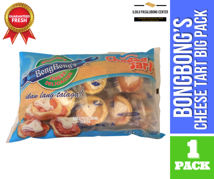 BONGBONGS PASALUBONG Cheese Tart Big Pack 25’s | Iloilo Bacolod ...