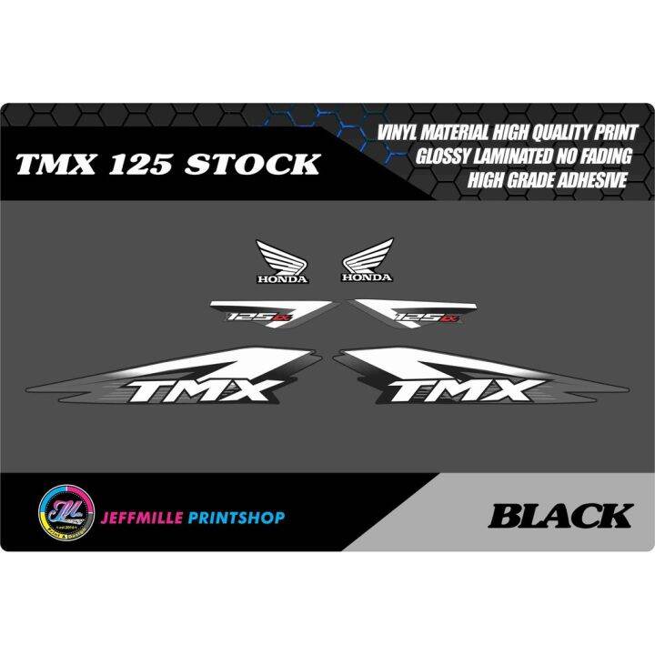 Tmx 125 Sticker Decal Stock Design | Lazada PH