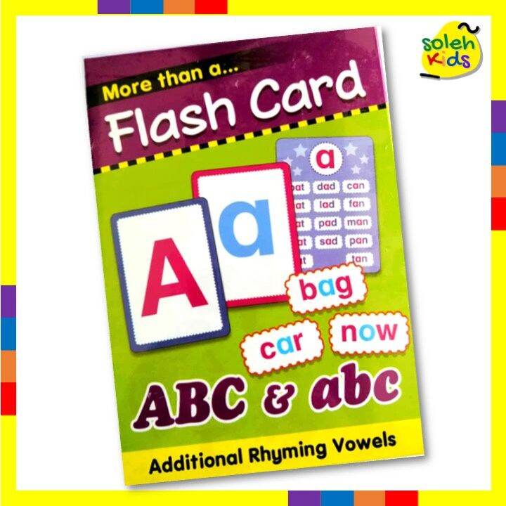 Flash Card ABC Kad Imbas Flashcard English words Language Bahasa ...
