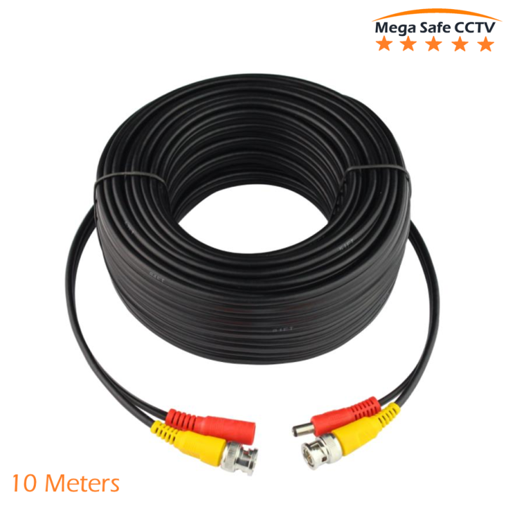 BNC Video and Power Siamese Cable Wire, Plug Connector for CCTV ...