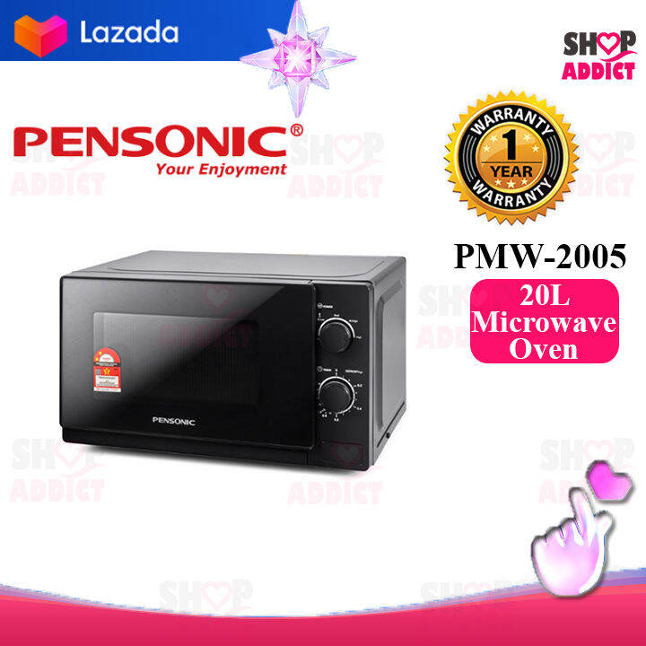 Pensonic 20L Microwave Oven PMW-2005 35min Timer | Lazada