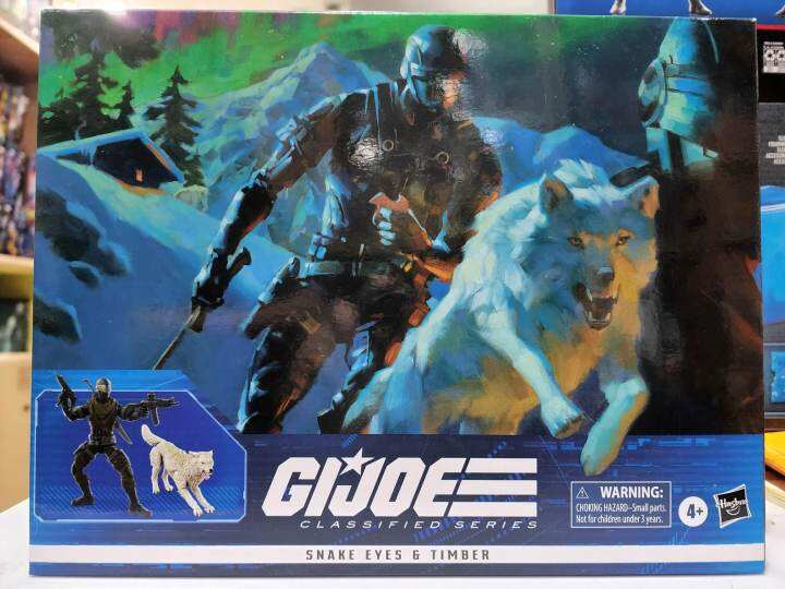 Hasbro GI Joe Classified Snake Eyes and Timber V2 | Lazada PH