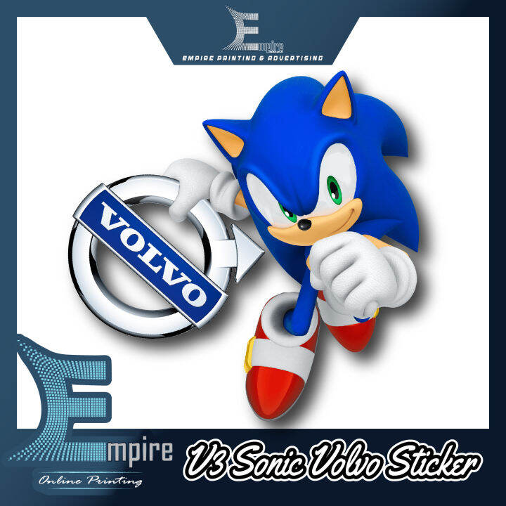 ⚡ NEW ⚡V3 Volvo Sonic Lorry Sticker + FREE GIFT 🎁 | Lazada
