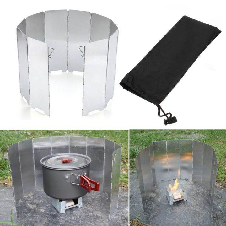Plat Alat Menahan Penutup Penjaga Angin Kompor Kemping Stove Portabel ...