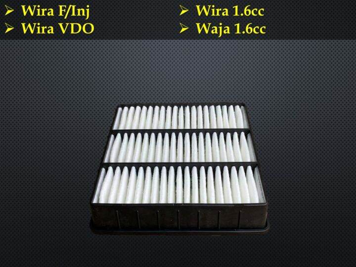 Proton Wira Fuel Injection , Wira 1.6 , Waja Air Filter MD620738 | Lazada