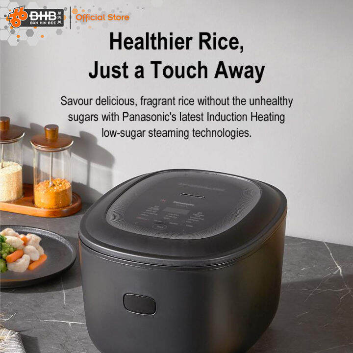 Panasonic Rice Cooker SR-HL151KSK 1.5L Low Sugar Induction Heater ...