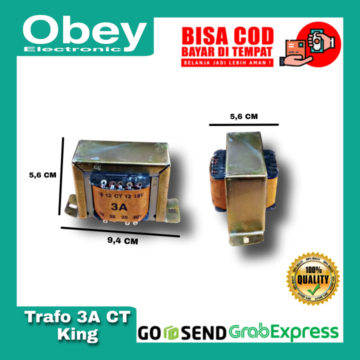 Trafo King 3A CT King 30V | Lazada Indonesia