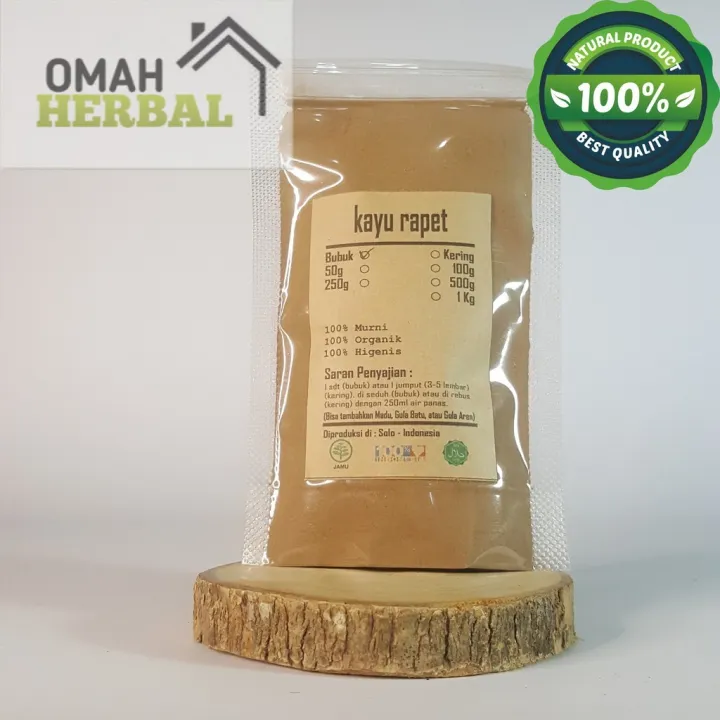 KAYU RAPET BUBUK 250 GRAM - Parameria Laevigata - MURNI - JSR - REMPAH ...