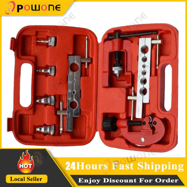 8pcs/set flaring tool set for ream copper tube aluminium pipe 3-19mm ...
