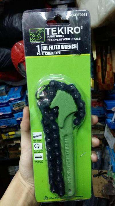 TEKIRO - Kunci Filter Oli model rantai 6 inch | Lazada Indonesia