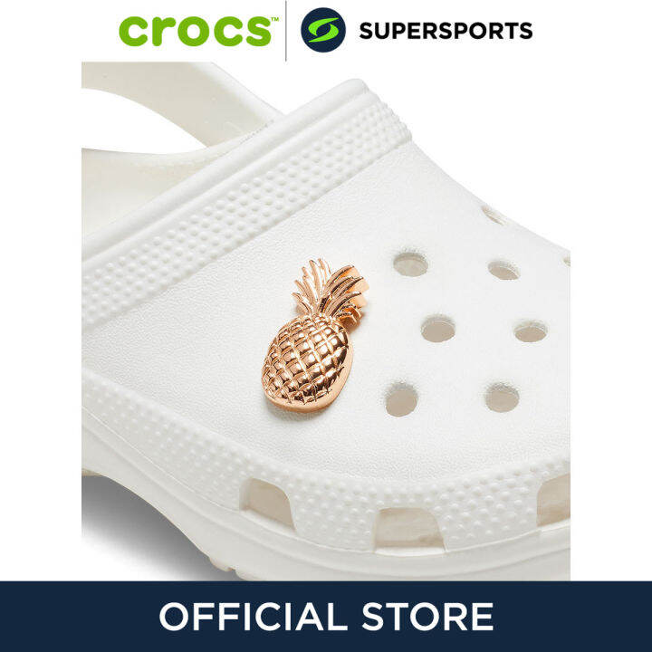 CROCS Jibbitz Gold Pineapple ตัวติดรองเท้า | Lazada.co.th