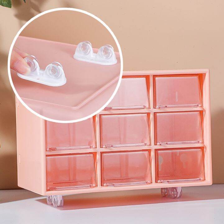4pcs Rotating Storage Box Caster Ball Universal Trash Can Bottom Wheel ...