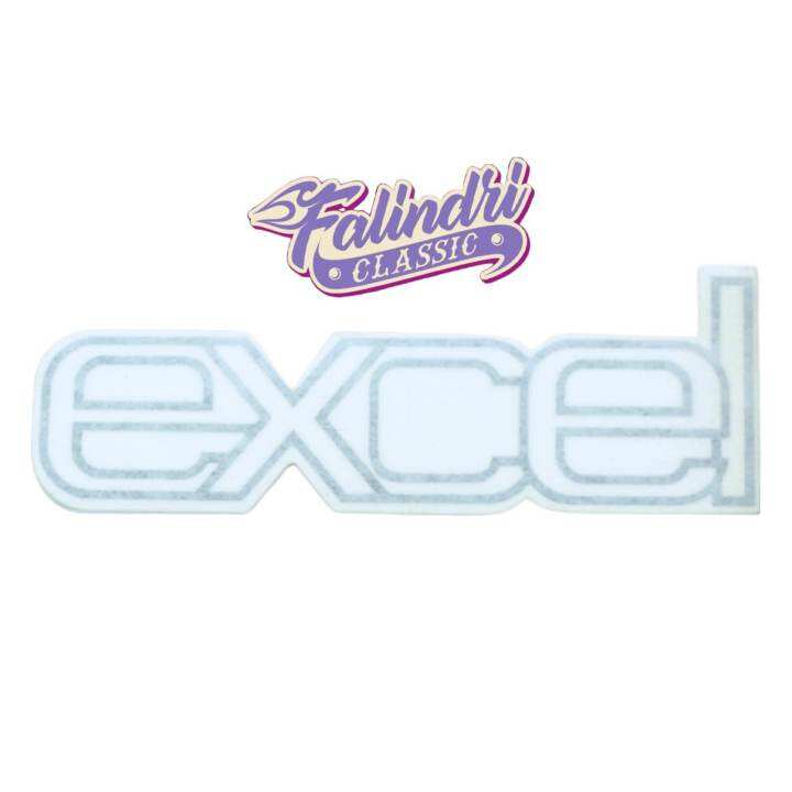 sticker vespa excel original | Lazada Indonesia