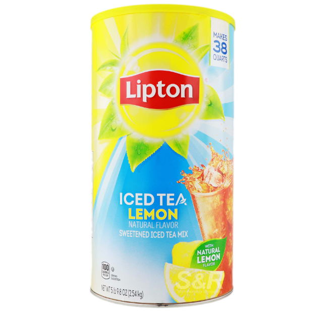 Lipton Iced Tea Lemon Sweetened Iced Tea Mix 2.54kg | Lazada PH