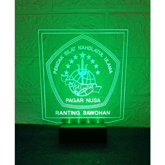 lampu hias Pagar Nusa logo custom teks | Lazada Indonesia