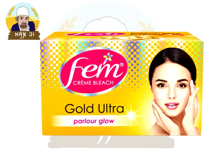 Fem Gold Ultra Special Glow 24K Gold Dust 40g ครีมฟอกหน้าขาวอินเดิย ...