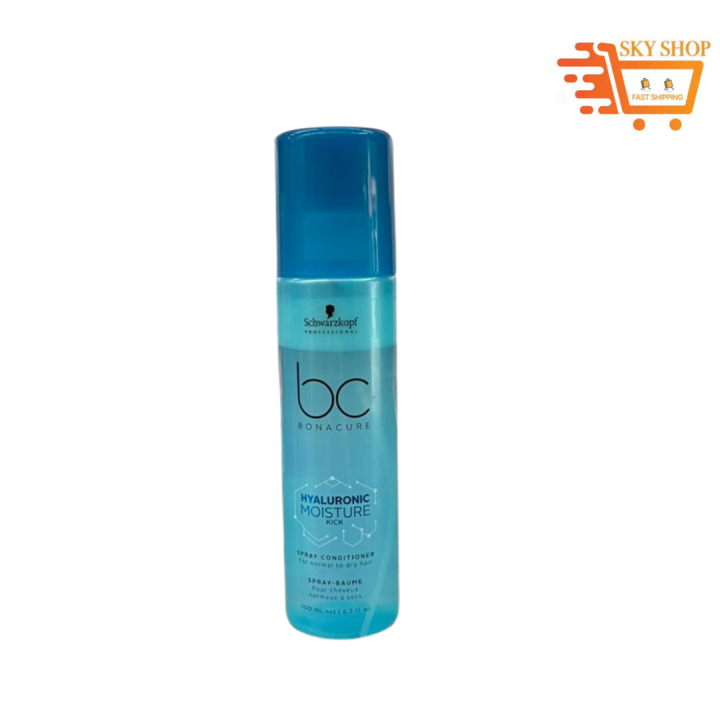 Schwarzkopf BC Vitamin Spray Hyaluronic Moisture Kick 200ml | Lazada